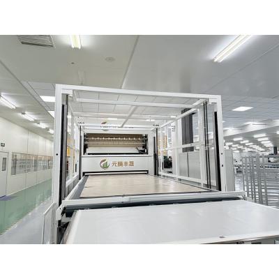 Cina Risparmio energetico industriale completamente automatico carta a rotoli di flauto foglio di pellicola termica calda stampa secca modulo solare laminatrice in vendita