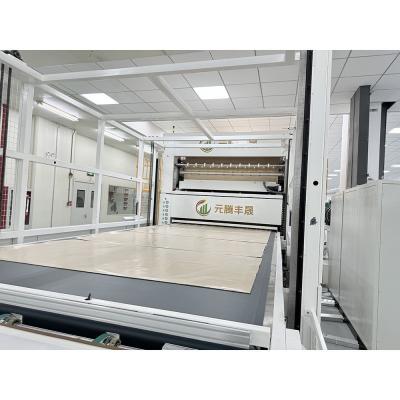 Cina Risparmio energetico industriale completamente automatico carta a rotoli di flauto foglio di pellicola termica calda stampa secca modulo solare laminatrice in vendita