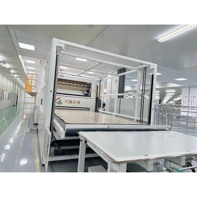 China Semi Automatic Flute Paper Thermal Film Sheet Lamination Machine With Hot Press technology for sale