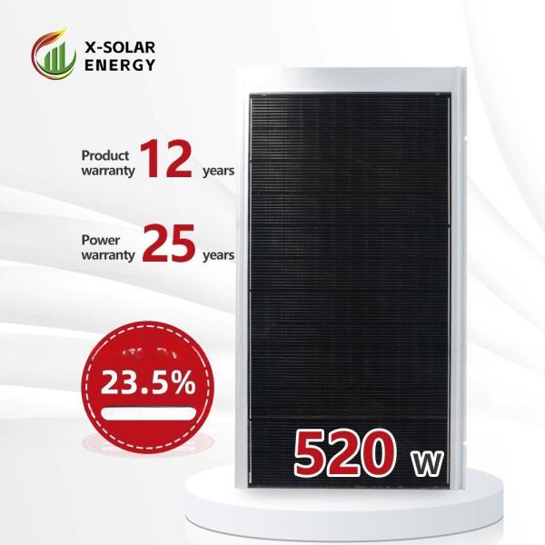 Quality 520W BIPV Solar Modules Steel Roof Plates 13.36A Optimum Operating Current for sale