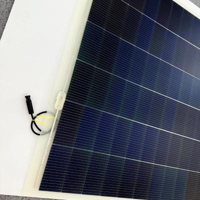 Chine Panneau photovoltaïque flexible 520W pliable noir doux 18 cellules hybride solaire Inverseur BIPV module pour la polyvalence et la performance à vendre