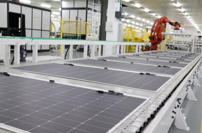 China Energy Solar Power Module CE Certificate for European Market Max. Power 580W Optimum Operating Current 13.13A for sale