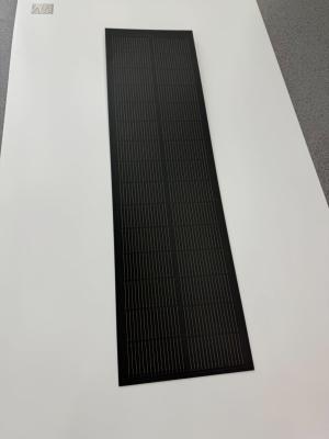 China 120W 12V Semi-Flexible Solar Panel for Marine RV Trailer Boat Cabin Van Car Uneven Surfaces Battery Charge Lightweight for sale