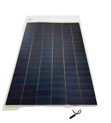 China Estação de Gás Petro utiliza módulos de painéis solares flexíveis flexíveis de 580W para materiais de construção 3,3 kg por folha de metro quadrado à venda