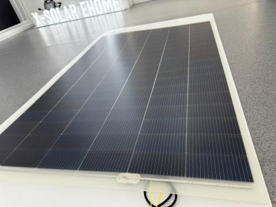 China 18V ETFE Monocrystalline Silicon Soft Flexible Solar Modules Panels 120W Semi-Rigid Roof PV Flex For Home Roof Balcony for sale