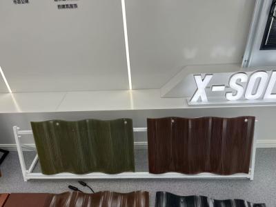 China Max. vermogen 50W BIPV gevel kleurrijk zonnepaneel voor zonne-aangedreven meerkleurig gegalvaniseerd gebouwd Te koop