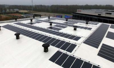 중국 JPEA TUV IEC ISO CQC 인증 560W 접이식 유연 태양광 패널 모듈 BIPV 지붕 통합 태양광 타일 중국산 판매용