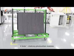 Max. Sicherungsstrom 25A 580W 40V Halbflexibles Solarpanel für unebene Oberflächen in Marine RV Anhänger Boot Kabine Van Auto