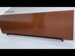 BIPV 통합 모노 태양광 패널 바닥 타일 재생 가능한 평면 태양광 타일 40W