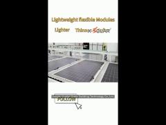 waterproof flexible solar panel 580w for rvs and solar power systems package gross weight 9.100kg