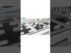 Flat Steel Black BIPV Solar Modules With 48.65V Open Circuit Voltage 530W Max Power