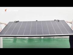 RV Dispositivo di ombra solare Facile da installare 520W Soft Solar Hybrid Inverter Modulo BIPV con corrente di funzionamento ottimale 13.13A
