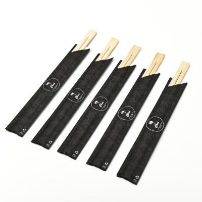 China Customized Sushi Custom Logo Bamboo Chopsticks Individual Wrapping for sale