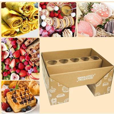 China Disposable Kraft Paper Food box ，Picnic boxt。 Take Away Box For Restaurant, Fast Food box for sale
