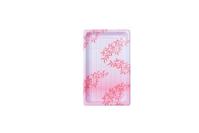 China Packaging wholesale disposable food packaging plastic container pet takeaway sushi packaging box/tray for sale