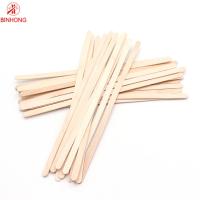 China Sustainable ISO9001 Wooden Mixing Sticks For Coffee for sale