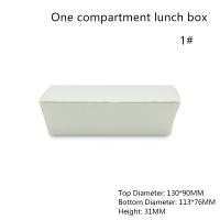 China One Compartment Microwavable Disposable Bento Box Containers for sale