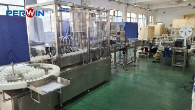 China Sécurité garantie avec le dispositif d'arrêt d'urgence de protection contre les fuites de la machine d'étanchéité du flacon for sale