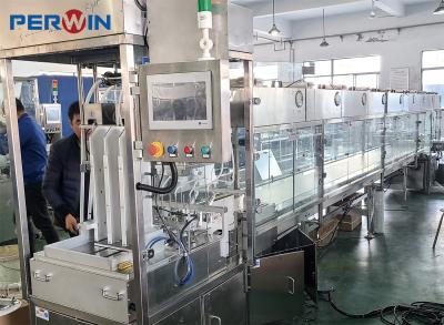 China Cooling For 5 Minutes Petri Dish Filling Machine Fill 4ml-70ml Assembled By Perwin for sale