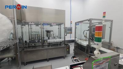 China ± 0,5-2% Precisión de llenado Máquina de llenado de vacunas para animales / línea de llenado de vacunas para animales en venta