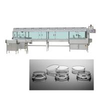 China Automatic Petri Dish Filling Machine 4000BPH with Nozzle Heating System for sale