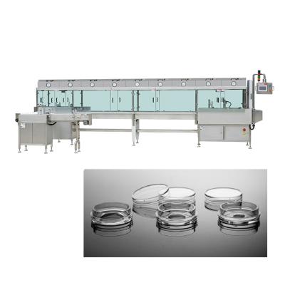 China Automatic Petri Dish Filling Machine 4000BPH with Nozzle Heating System for sale