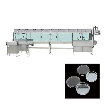 China Automatic Petri Dish Filling Machine 2000BPH for 55mm 90mm Plates for sale
