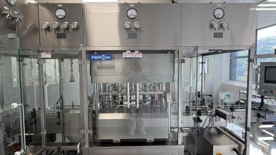 China 0.4～0.8Mpa Compressed Air Media Filling Machine with Pneumatic Positioning and Drip-proof Design for Cell Culture Medium for sale