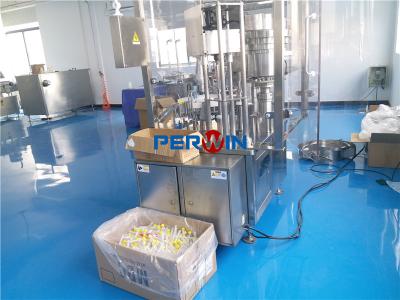 China SUS316L  40p/Min Test Tube Filling Machine With Feeder Turntable for sale