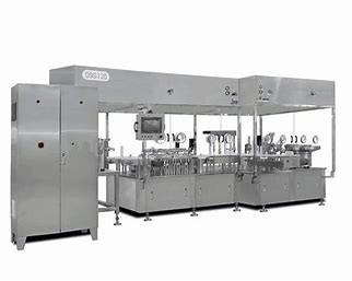 China Tipo linear plataforma giratória que alimenta a máquina de enchimento líquida asséptica farmacêutica for sale