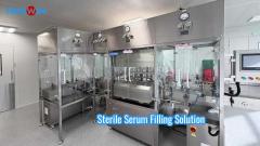 Cell culture media aseptic filling machine