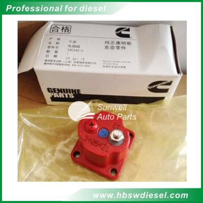 China Cummins N14 Fuel Shut off Valve (12V) 3408421, 3054608,180204 for sale