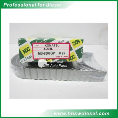 China Komatsu 6D95 engine main bearing MS-2607GP 0.25, M409H ,M890K for sale