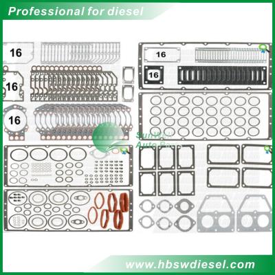 China Cummins K50 Upper gasket sets 3800731  CCEC KTA50 Top overhaul gasket set for sale