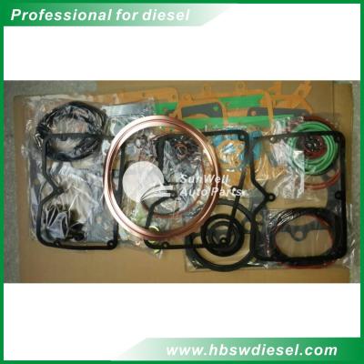 China Komatsu SA6D155 Lower gasket set 6128-K2-9901 Bottom overhaul gasket kit for sale