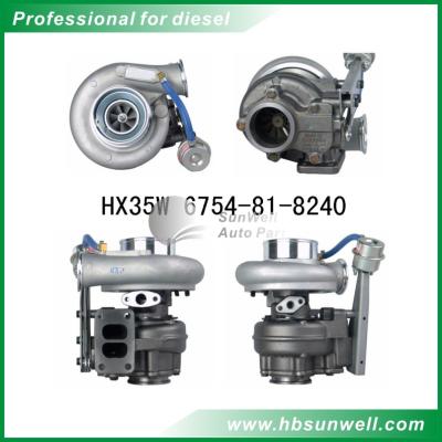China Komatsu SAA6D107E HX35W 6754-81-8240 Turbocharger Cummins QSB ISDE 4043679 4955479 Turbo for Holset branded supercharger for sale