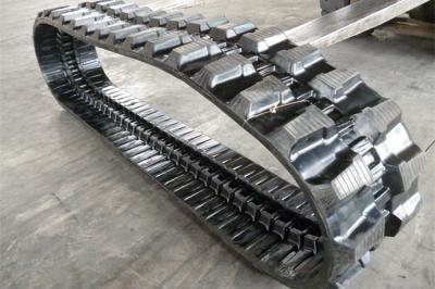 Trilhas duráveis da borracha da máquina escavadora do JCB 802,8