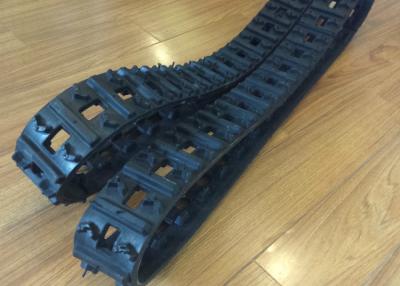 China Low Noise Lightweight Robot Rubber Tracks for sale