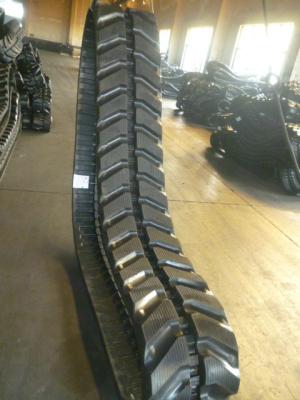 중국 450x81.5x76 부착기 고무 트랙 81.5mm Pitch 판매용