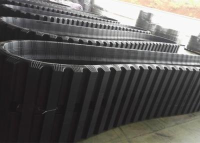 Ononderbroken Morooka-Kipwagen Rubbersporen