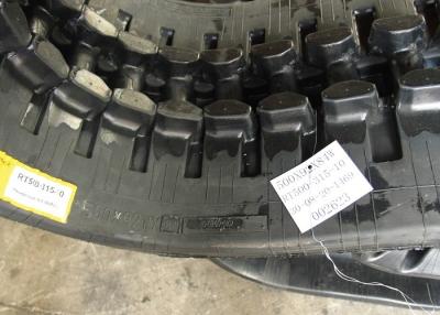 중국 Kx120.5 크기를 위한 Kubota 보충 굴착기 고무 궤도 500 x 92 x 84mm 판매용