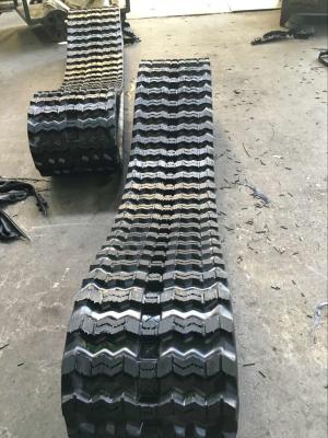 China ZZS450X86X55/56 Zigzag Pattern Skid Steer Loader Rubber Tracks for sale