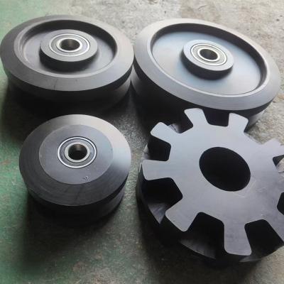 China ATV UTV Snow vehicles high speed rubber track with wheels  Custom rubber tracks for sale