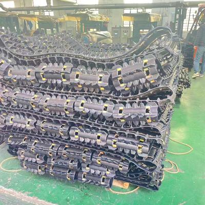 China ATV UTV Snow vehicles high speed rubber track with wheels  Custom rubber tracks for sale