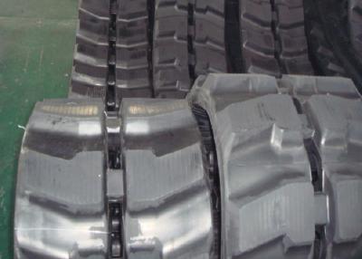 China Kubota / Komustu Excavator Continuous Rubber Track With Less Ground Damage for sale