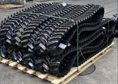 Cingolo in gomma H280X72X47 con disegno alto 40mm per macchine da giardinaggio o tosaerba