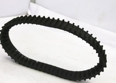 China High Running Speed Robot Rubber Tracks , Small Rubber Tracks With Wheels for sale