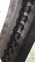 China Black Dumper Rubber Tracks Adjustable Size With 1 Year Warranty for sale