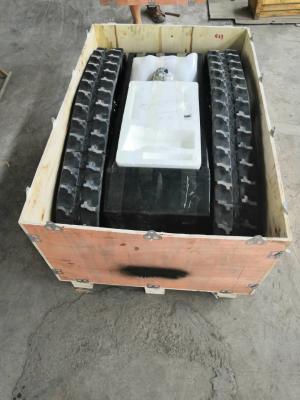 200KG het maximum Landingsgestel van het Ladings Rubberspoor met Schokabsorptie voor Robot