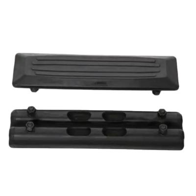 China 400B Width 106mm Steel Track Excavator Rubber Pads for sale